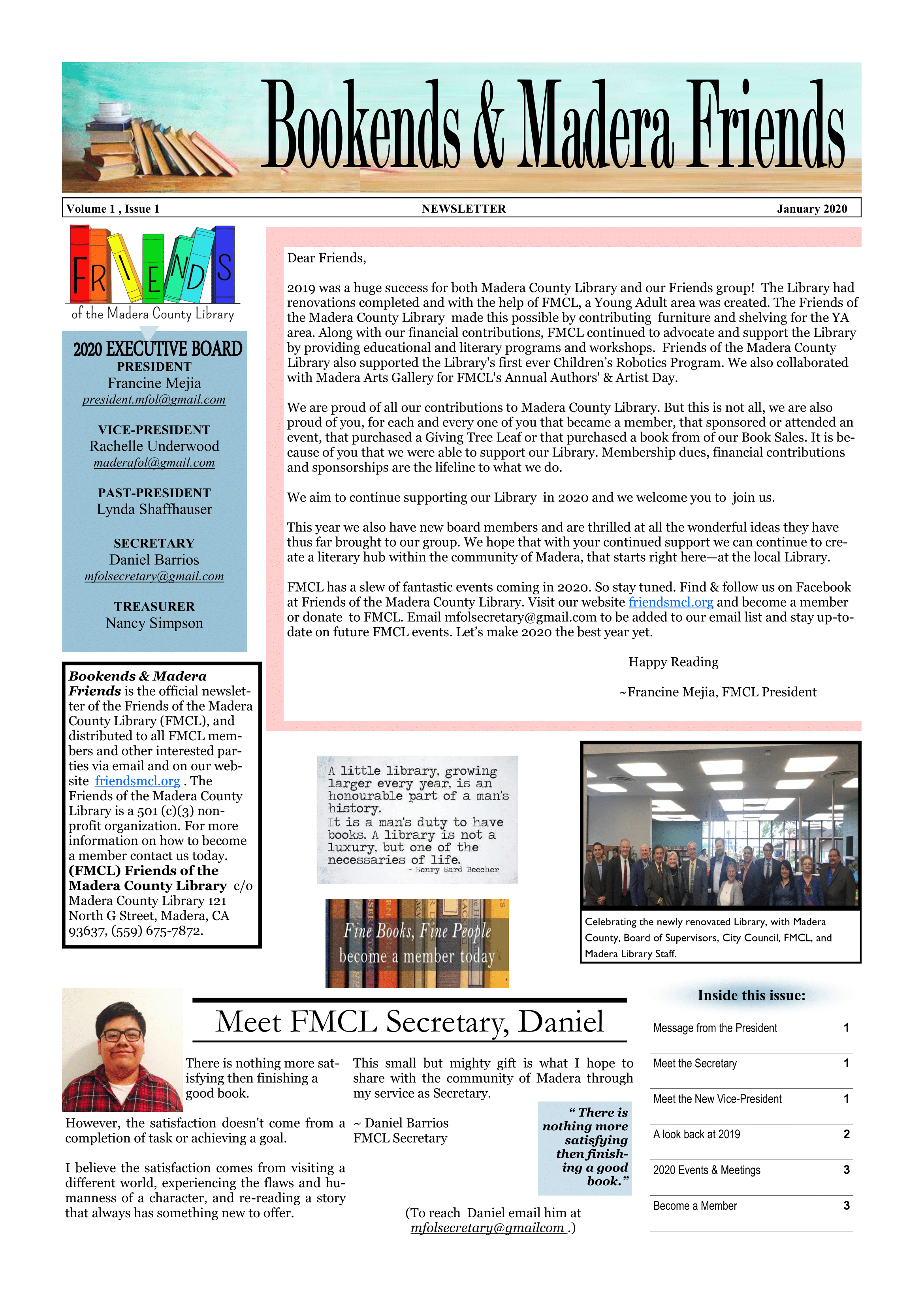 Newsletters – — FMCL